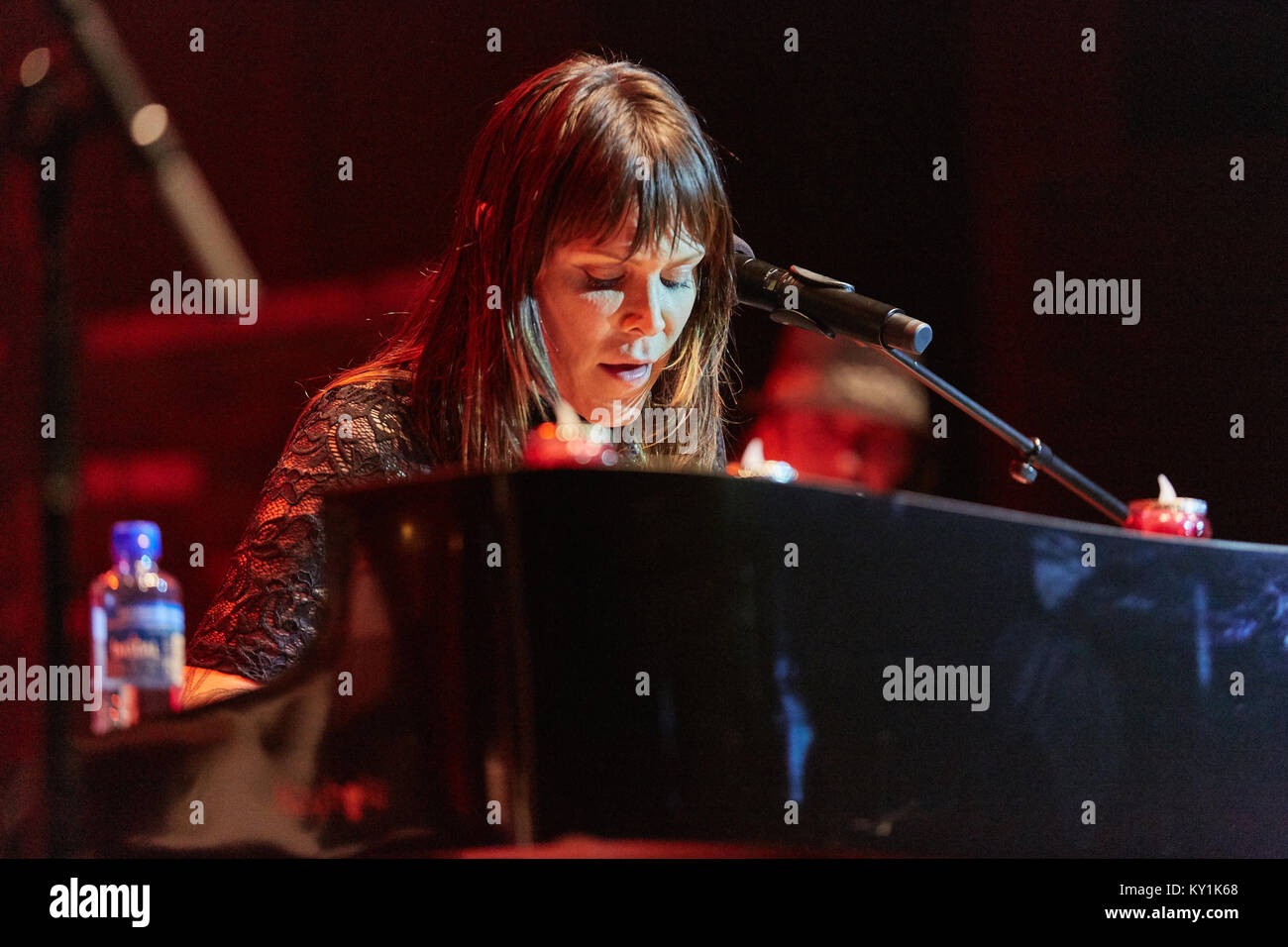 The American singer, songwriter and musician Beth Hart performs a live ...