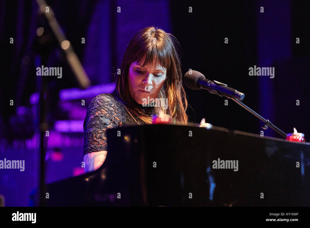 The American singer, songwriter and musician Beth Hart performs a live ...