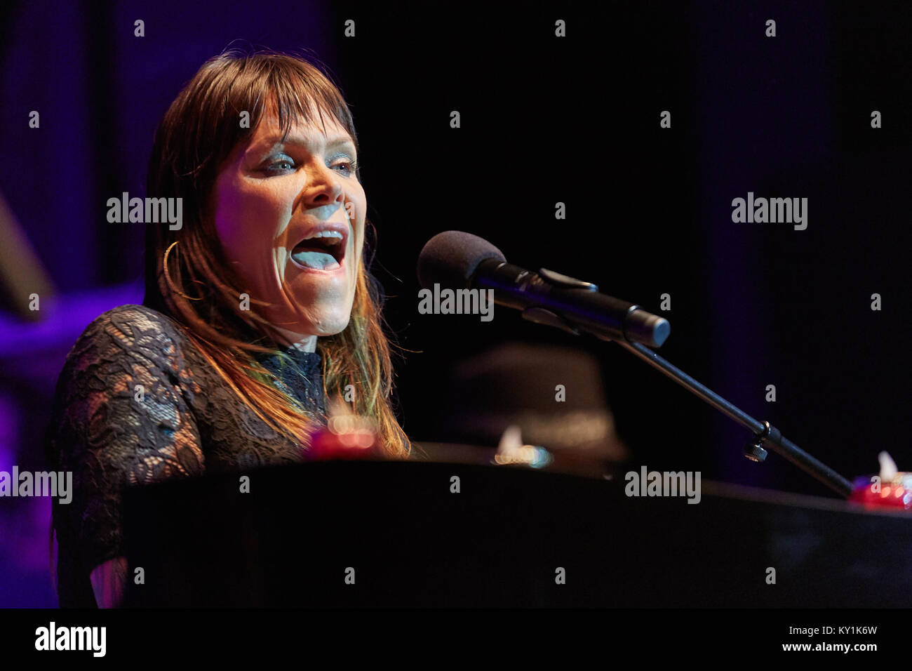 The American singer, songwriter and musician Beth Hart performs a live ...