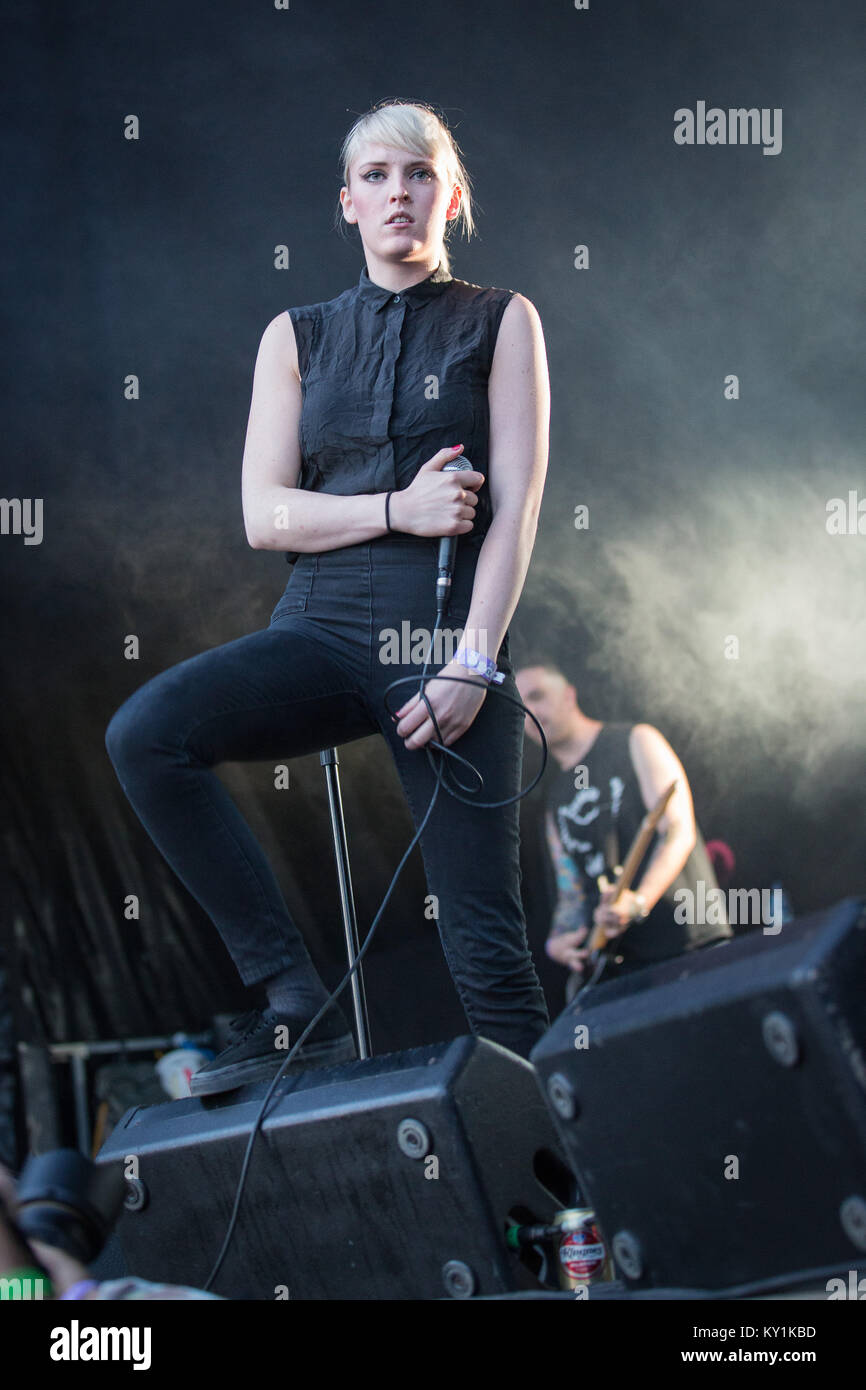 The Norwegian punk trio Blood Command originates from Bergen and here ...