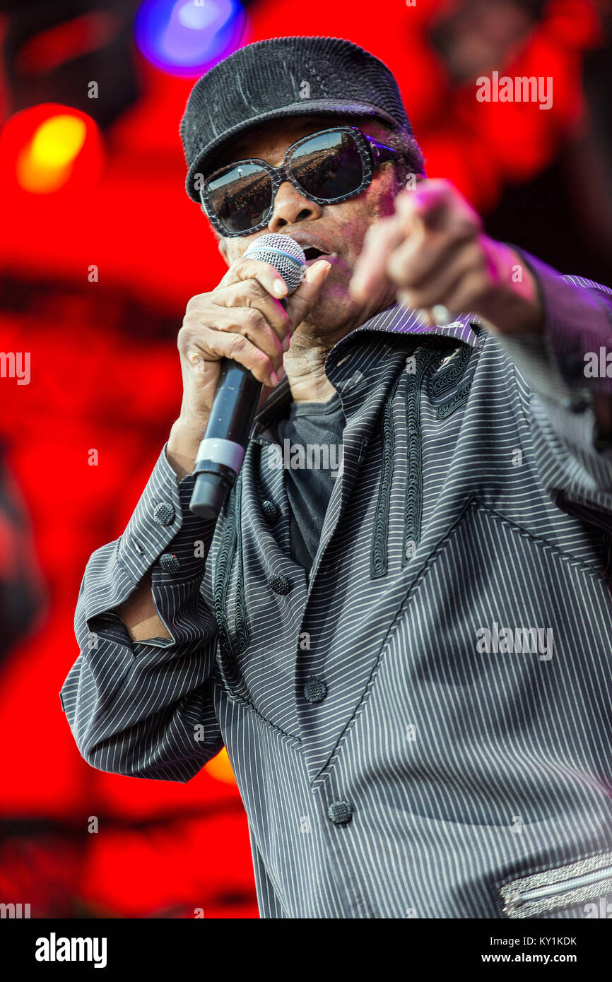 The American soul singer, songwriter and musician Bobby Womack performs ...