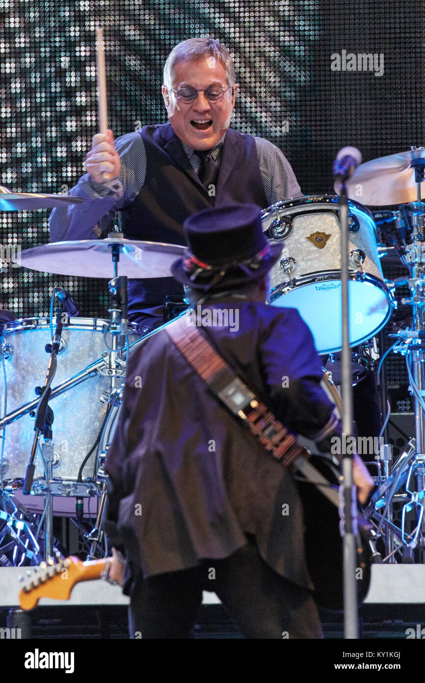 The American singer, songwriter and musician Bruce Springsteen performs ...