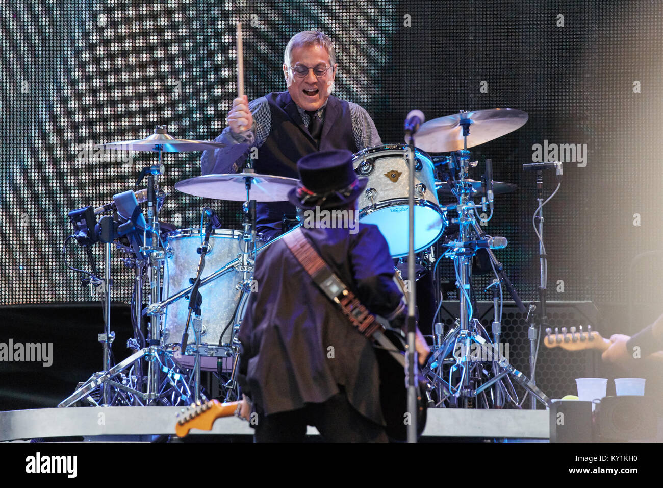 The American singer, songwriter and musician Bruce Springsteen performs ...