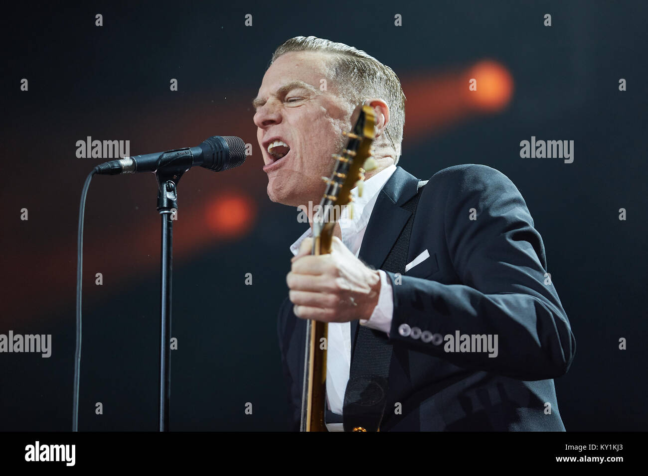 The Canadian singer, songwriter and musician Bryan Adams performs a ...