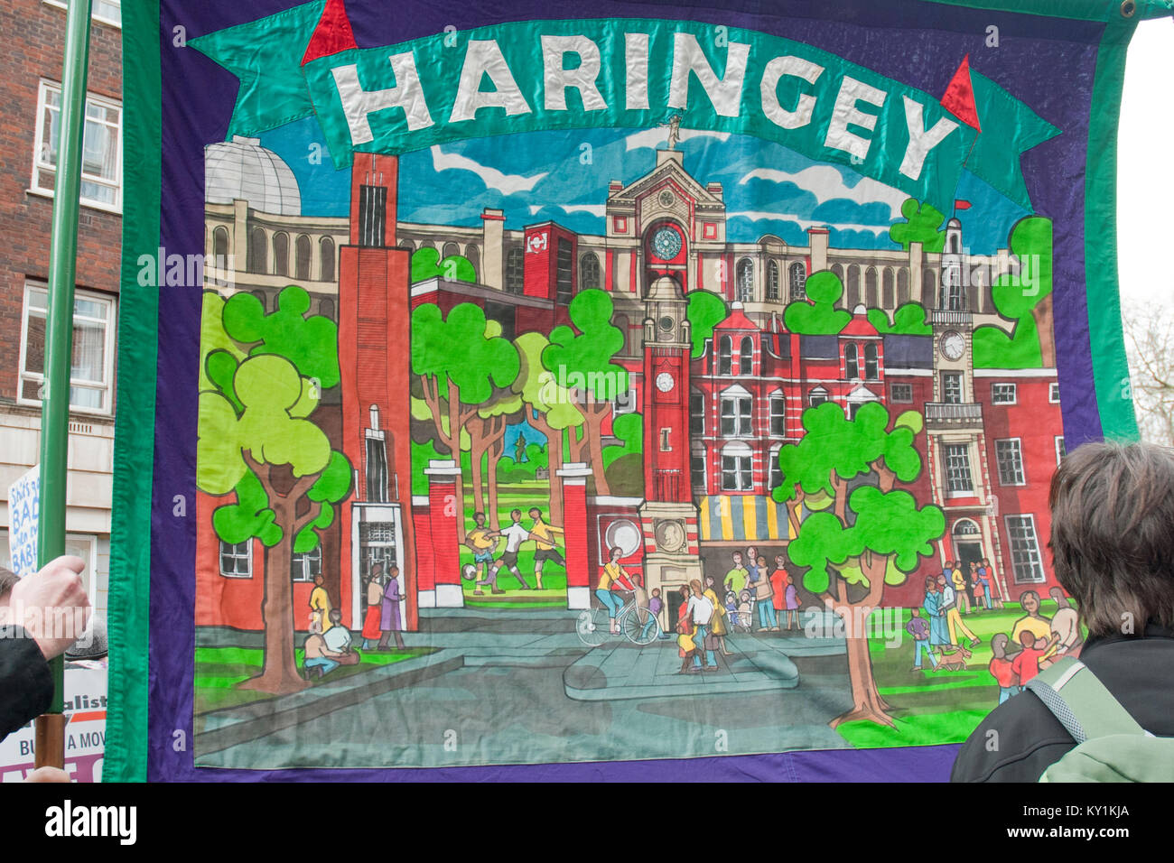 Trade union banner hi-res stock photography and images - Alamy