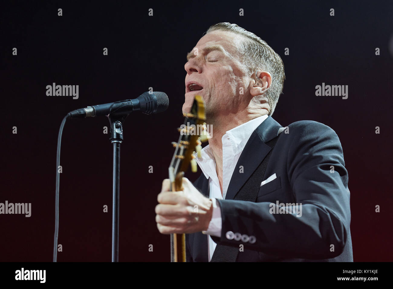 The Canadian singer, songwriter and musician Bryan Adams performs a ...