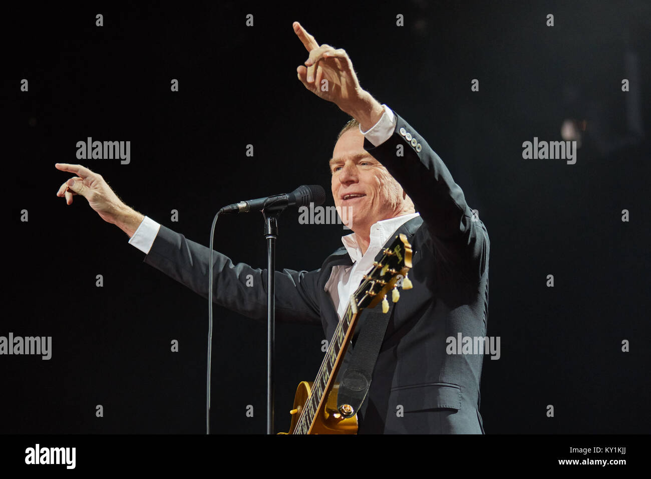 The Canadian singer, songwriter and musician Bryan Adams performs a ...