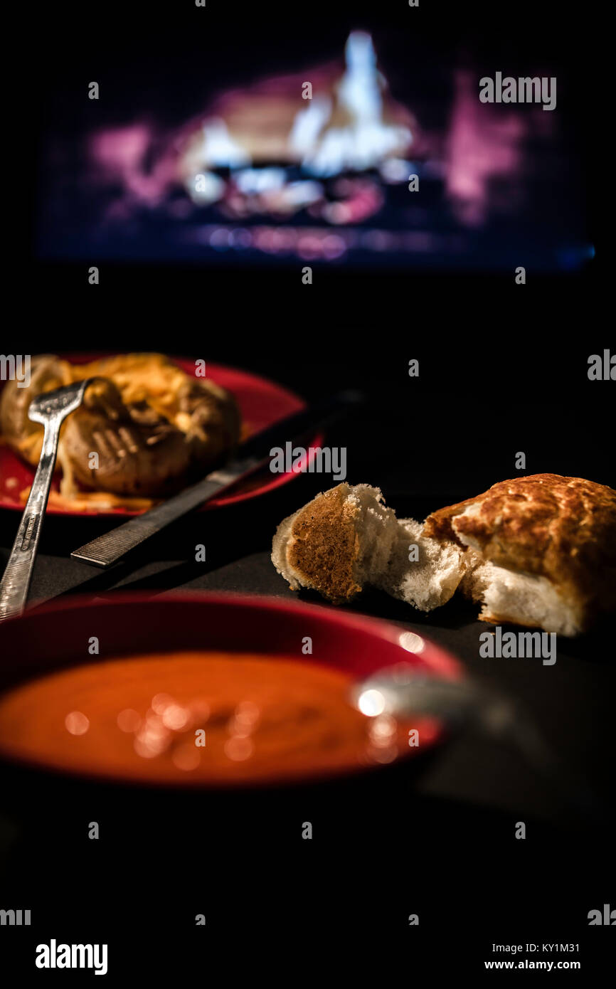 cosy comfort food Stock Photo - Alamy