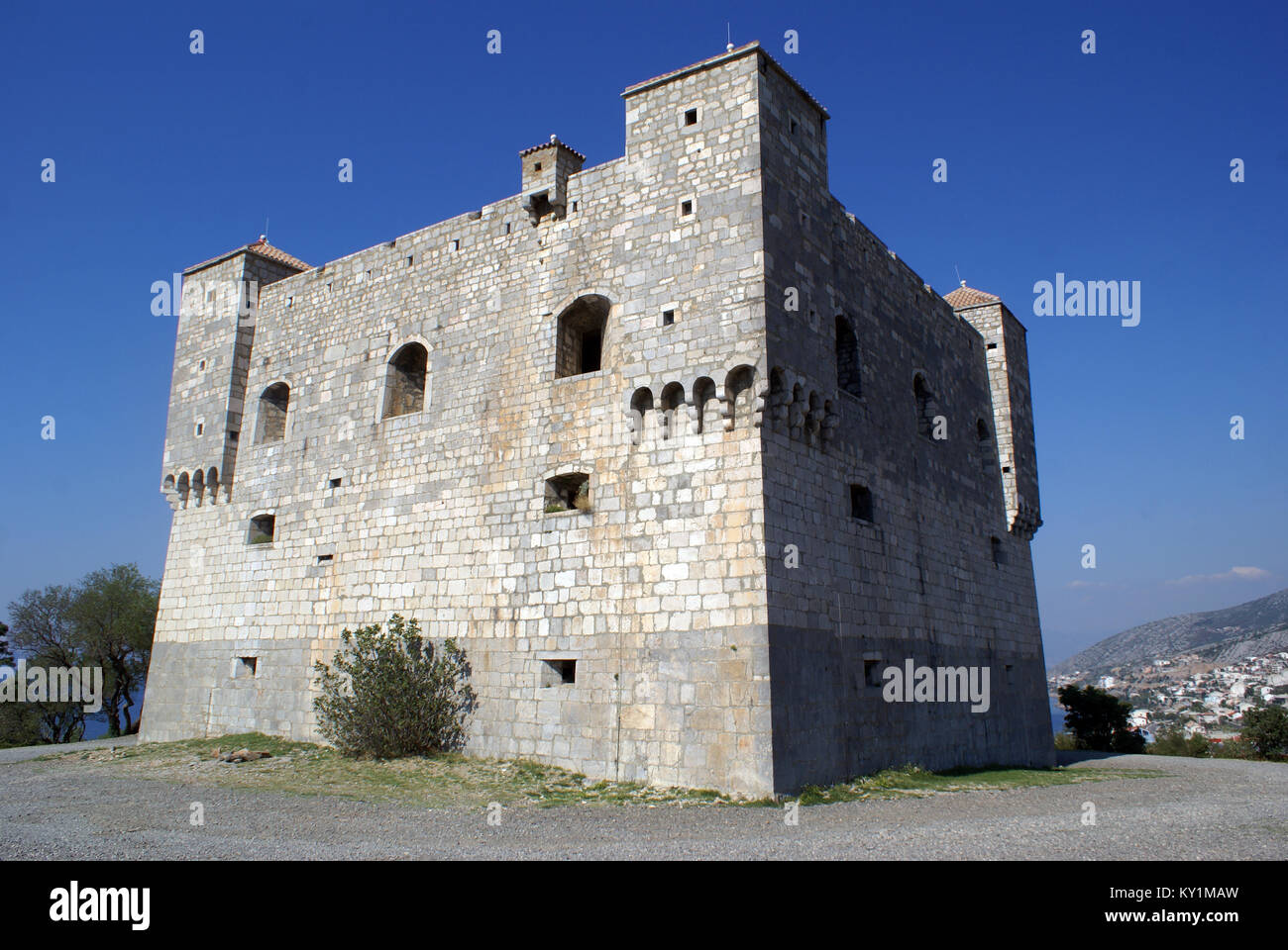 Castle Nehai in Senj, Croatia Stock Photo - Alamy