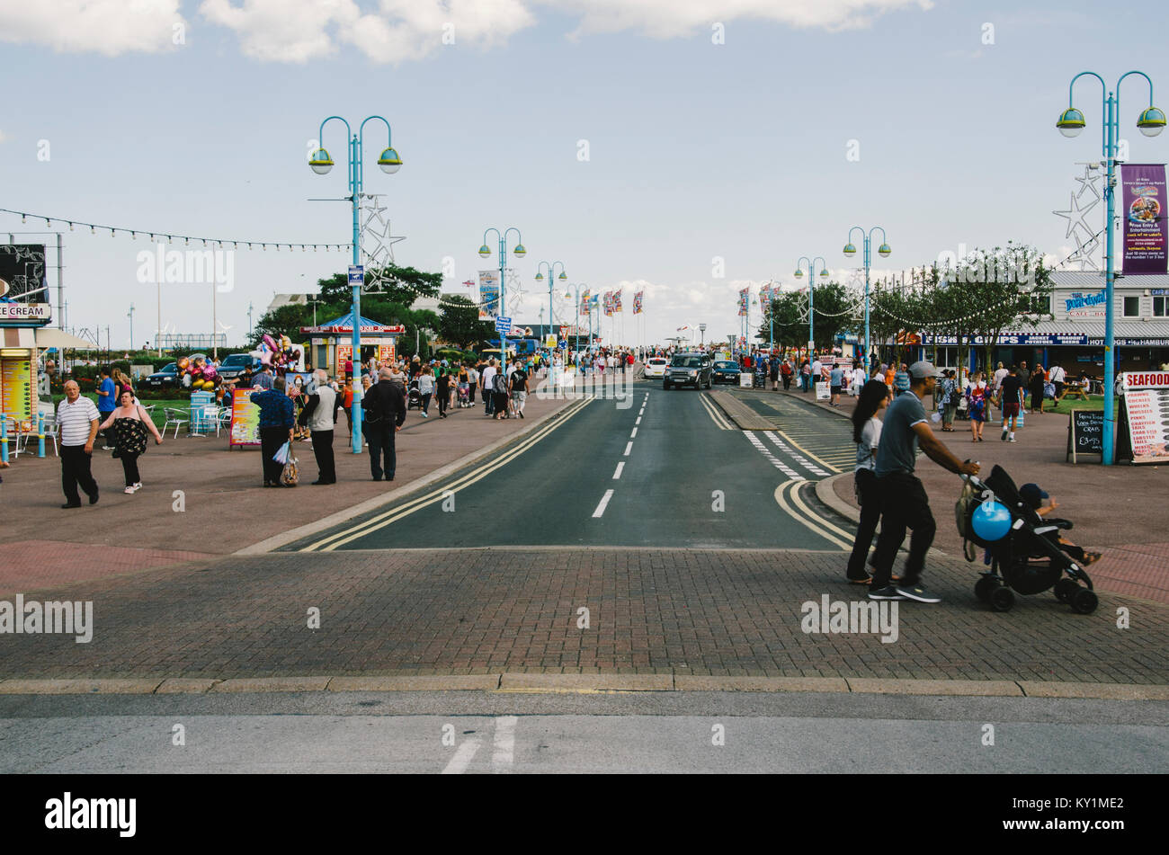 Skegness Seaside Resort, Lincolnshire, England Stock Photo - Alamy