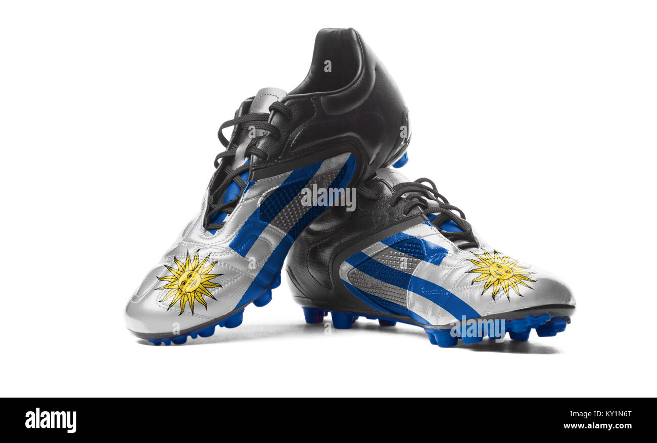 The Uruguayan flag Stock Photo - Alamy