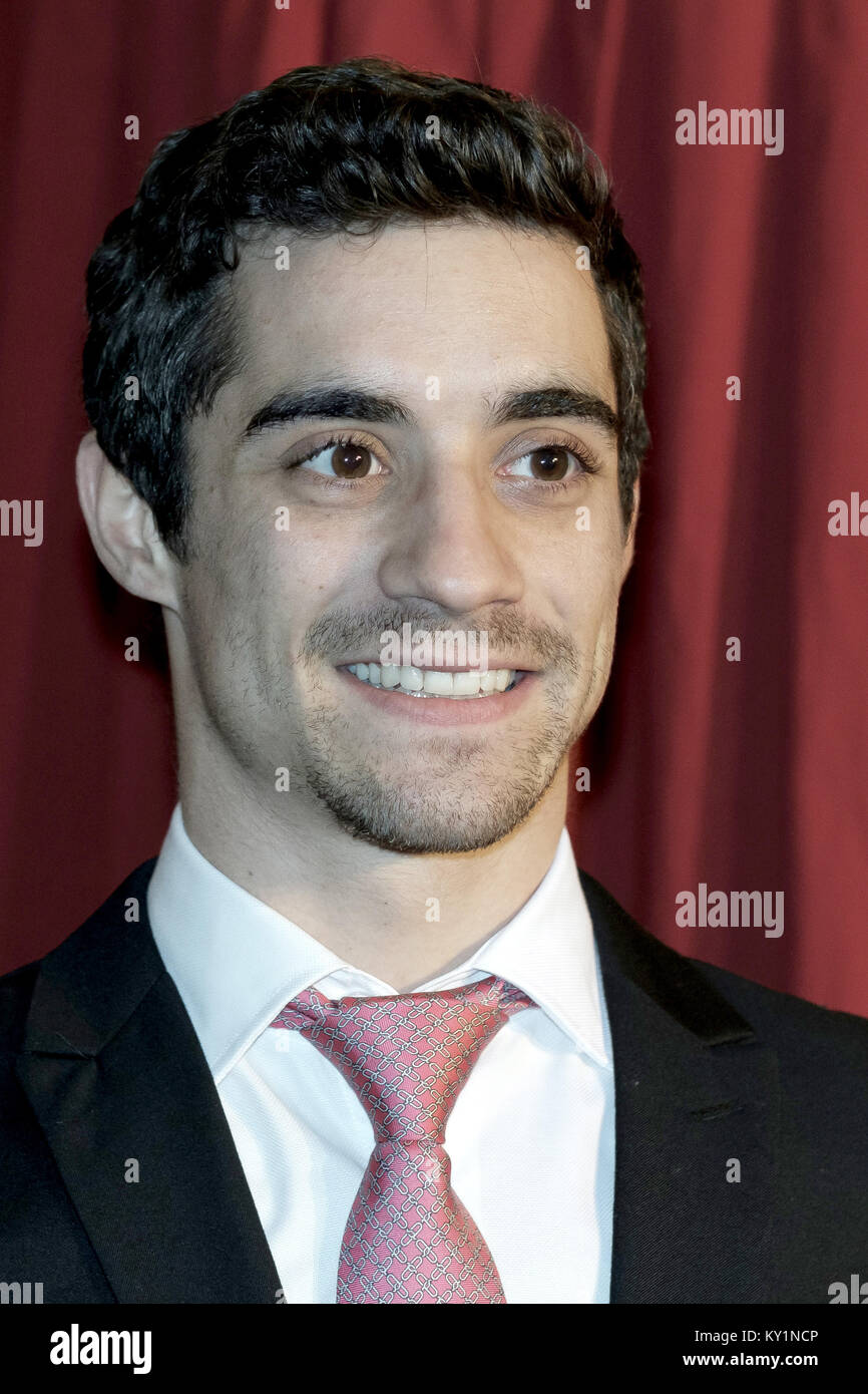 Spanish figure skater Javier Fernández unveils his wax figure at the ...