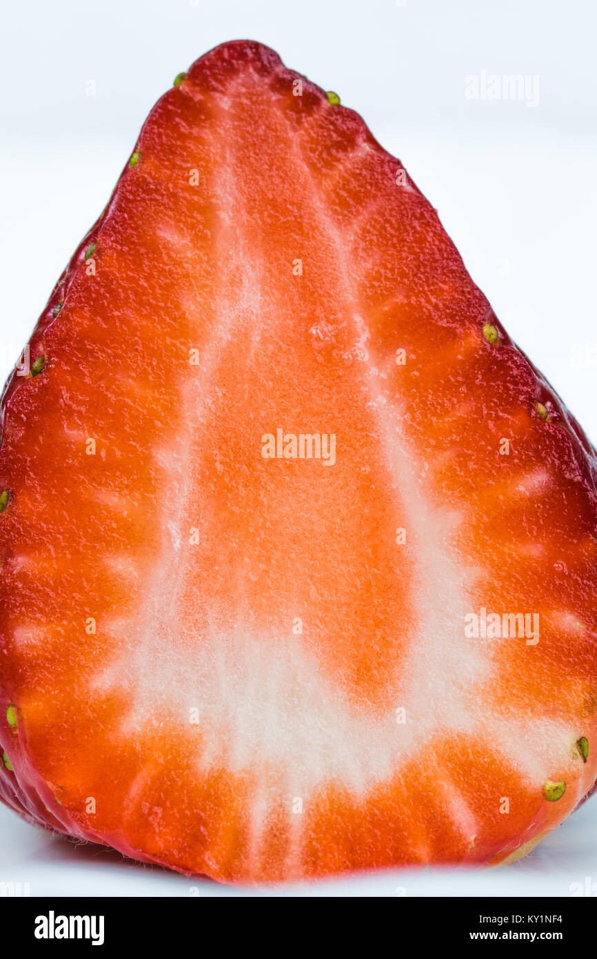 Mature wild strawberry at the plant hi-res stock photography and images ...