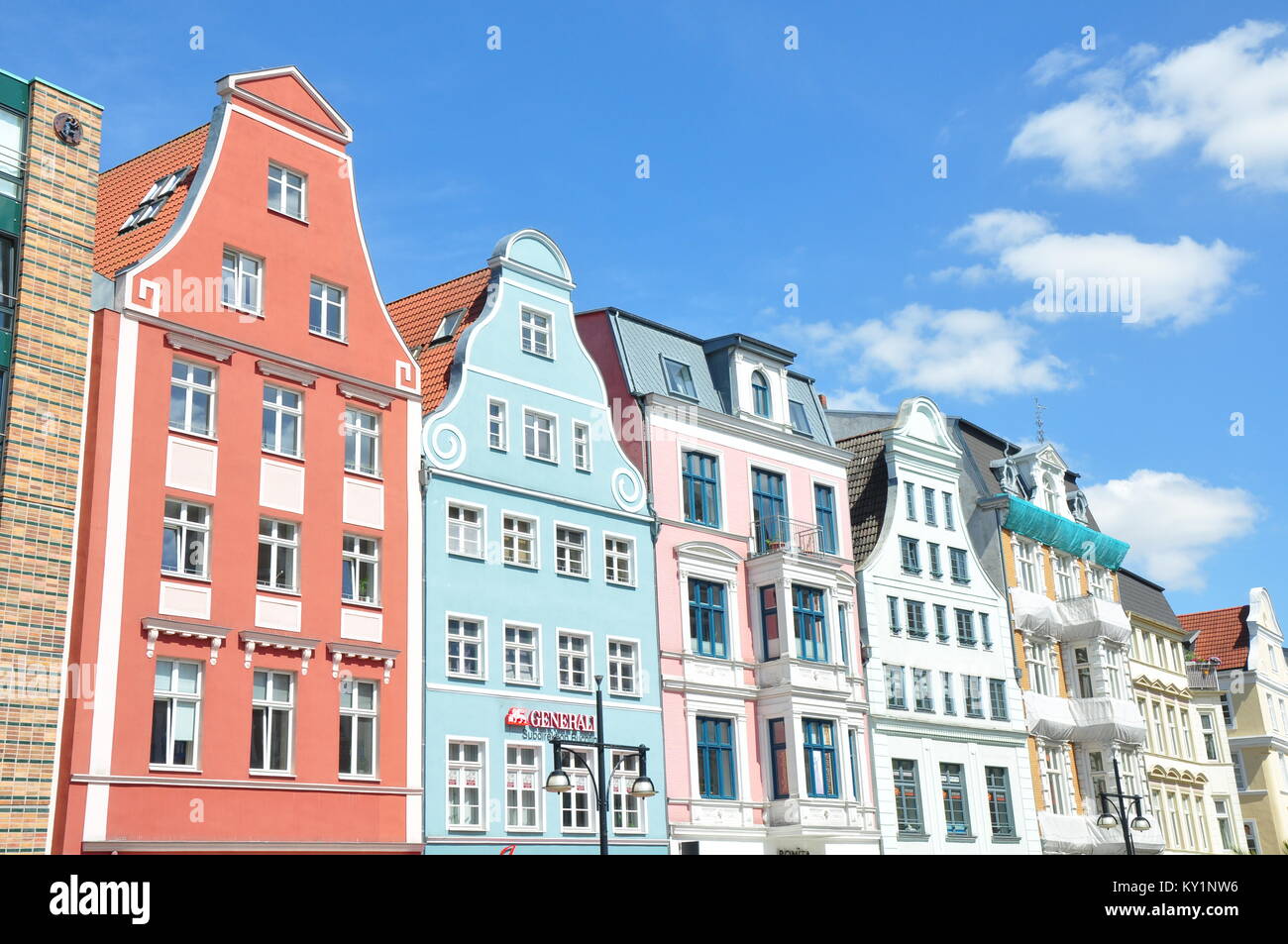 Rostock Old Town, Germany Stock Photo - Alamy