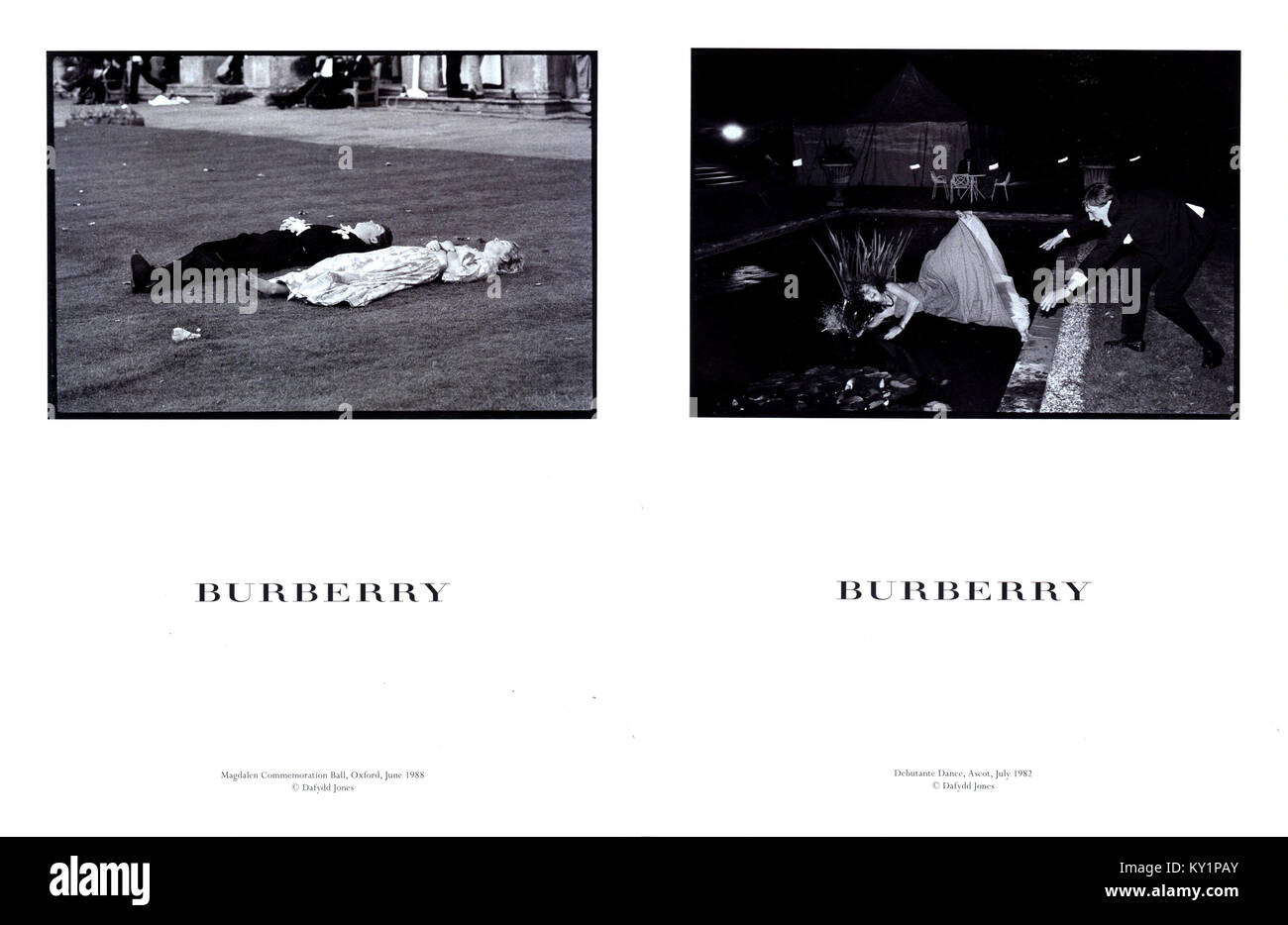 Burberry advert Cut Out Stock Images & Pictures - Alamy