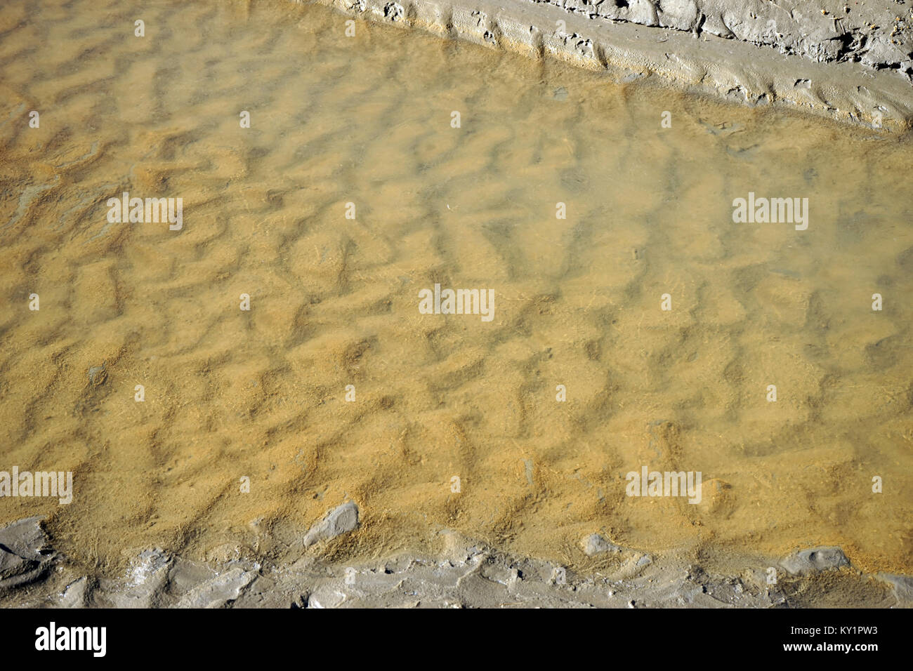 sand dunes and water in the desert Stock Photo - Alamy