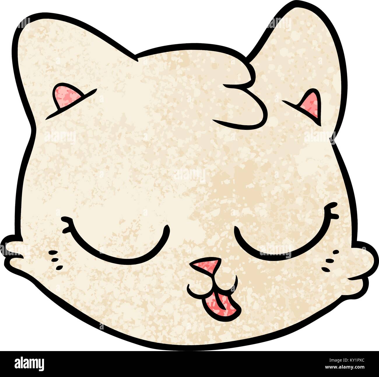 cartoon cat face Stock Vector Image & Art - Alamy