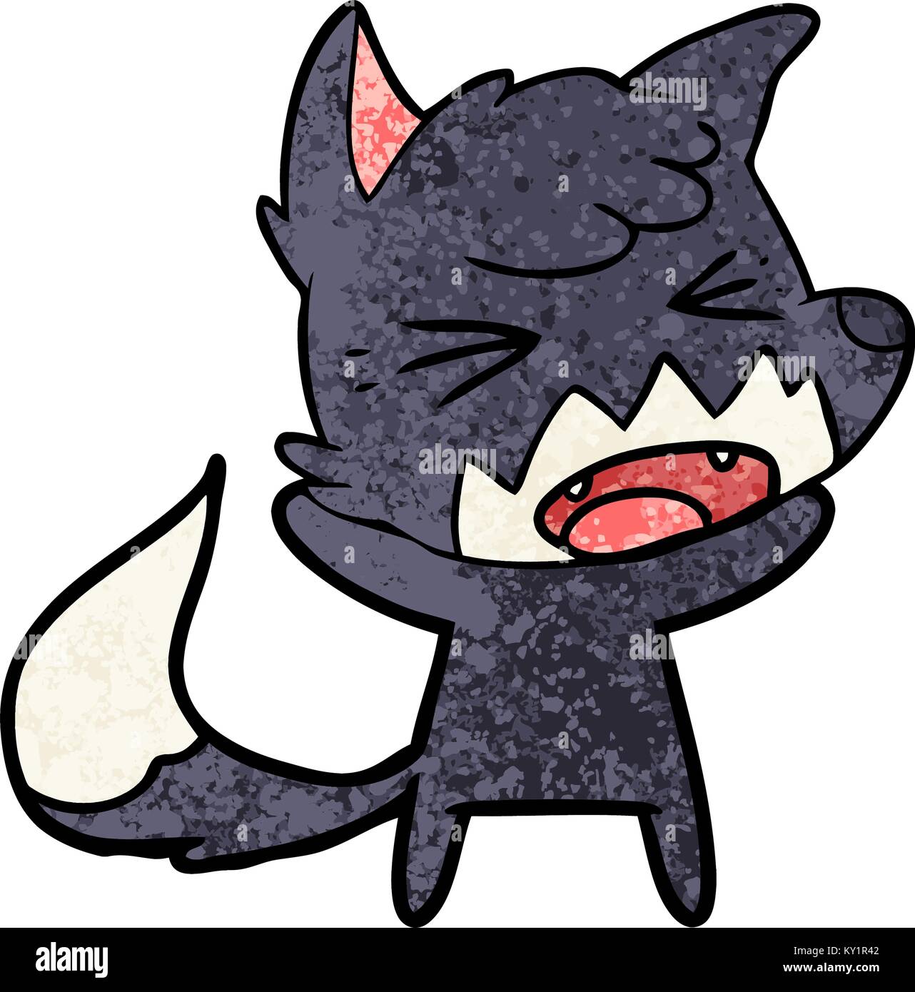 angry cartoon fox Stock Vector Image & Art - Alamy