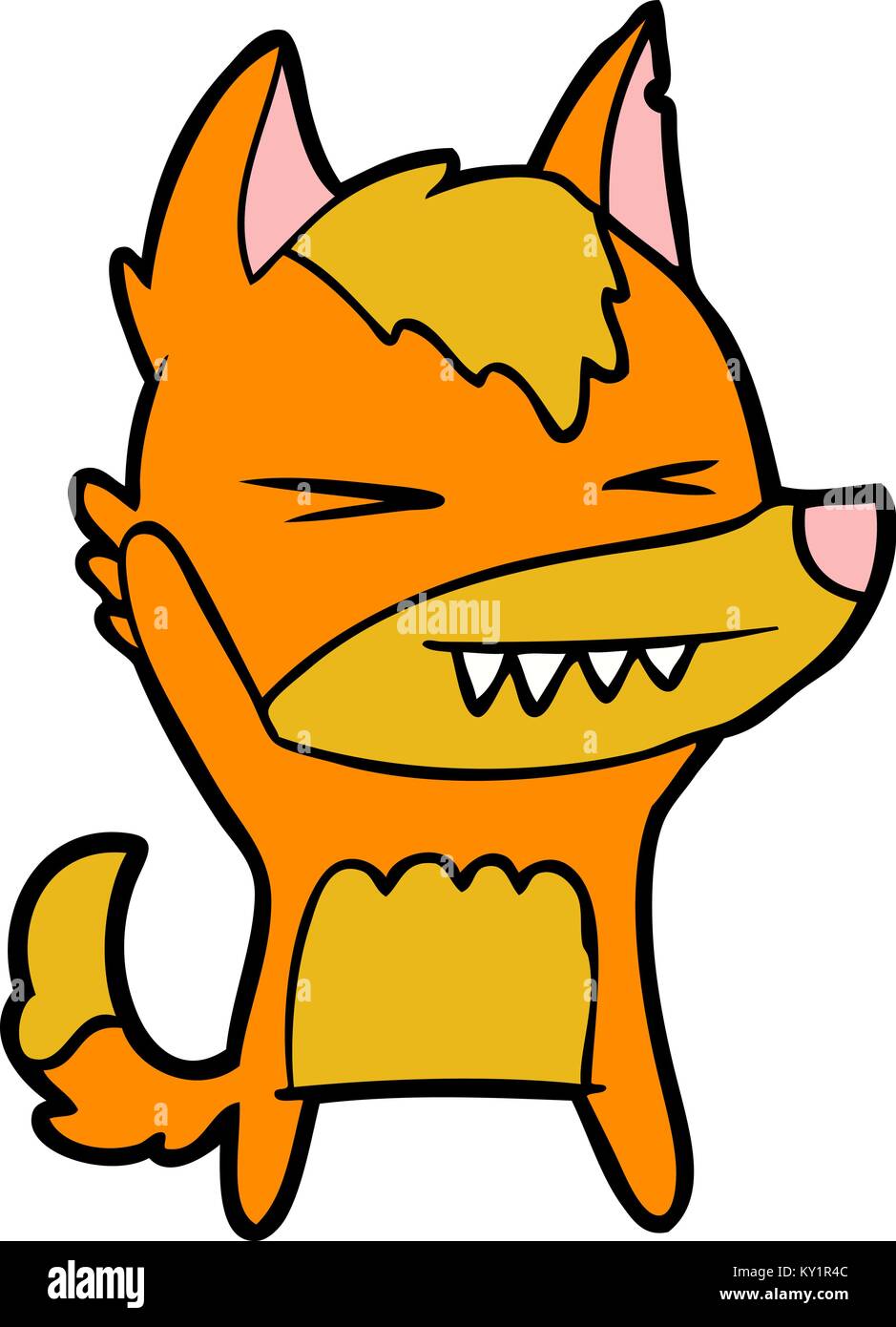 fox cartoon character Stock Vector Image & Art - Alamy