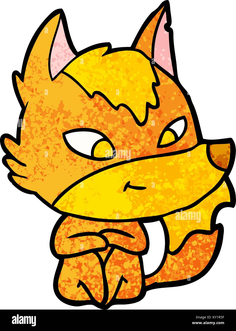 fox cartoon character Stock Vector Image & Art - Alamy