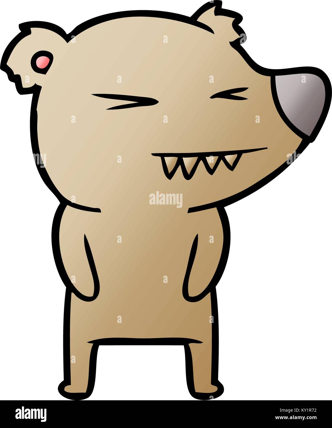 bear cartoon character Stock Vector Image & Art - Alamy