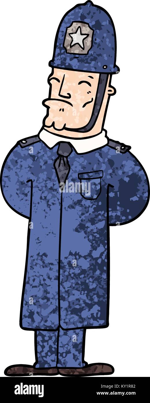 Old Policeman Stock Vector Images - Alamy