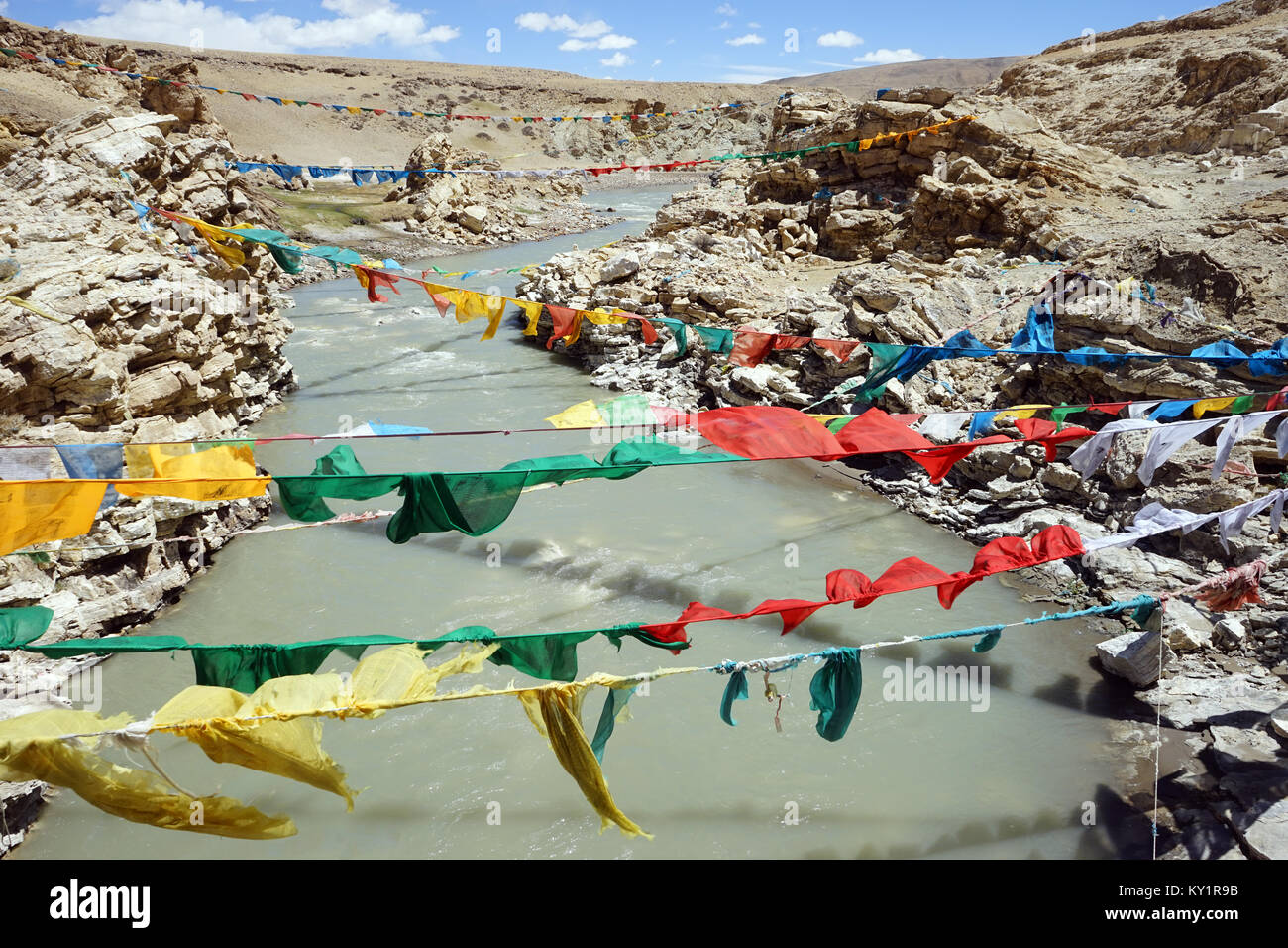 River in Garuda Valley (English name) or Khyunglung (Tibetan name ...