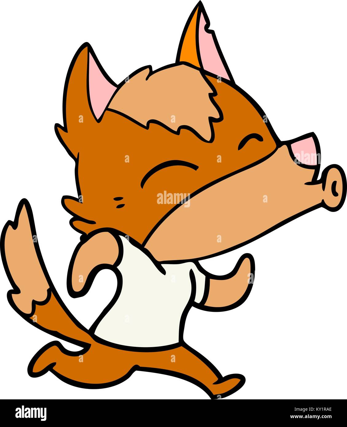 fox cartoon character Stock Vector Image & Art - Alamy