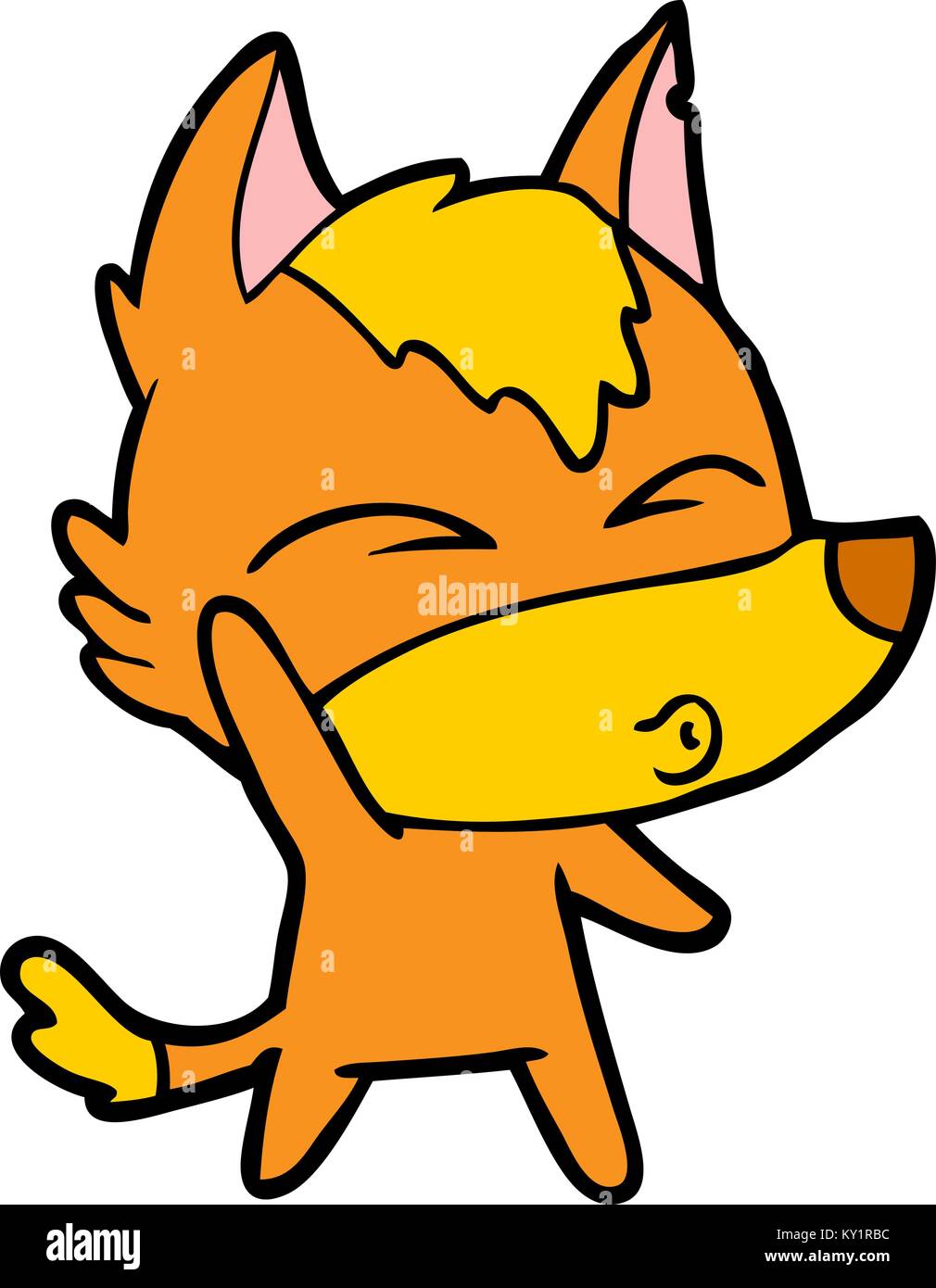 fox cartoon character Stock Vector Image & Art - Alamy