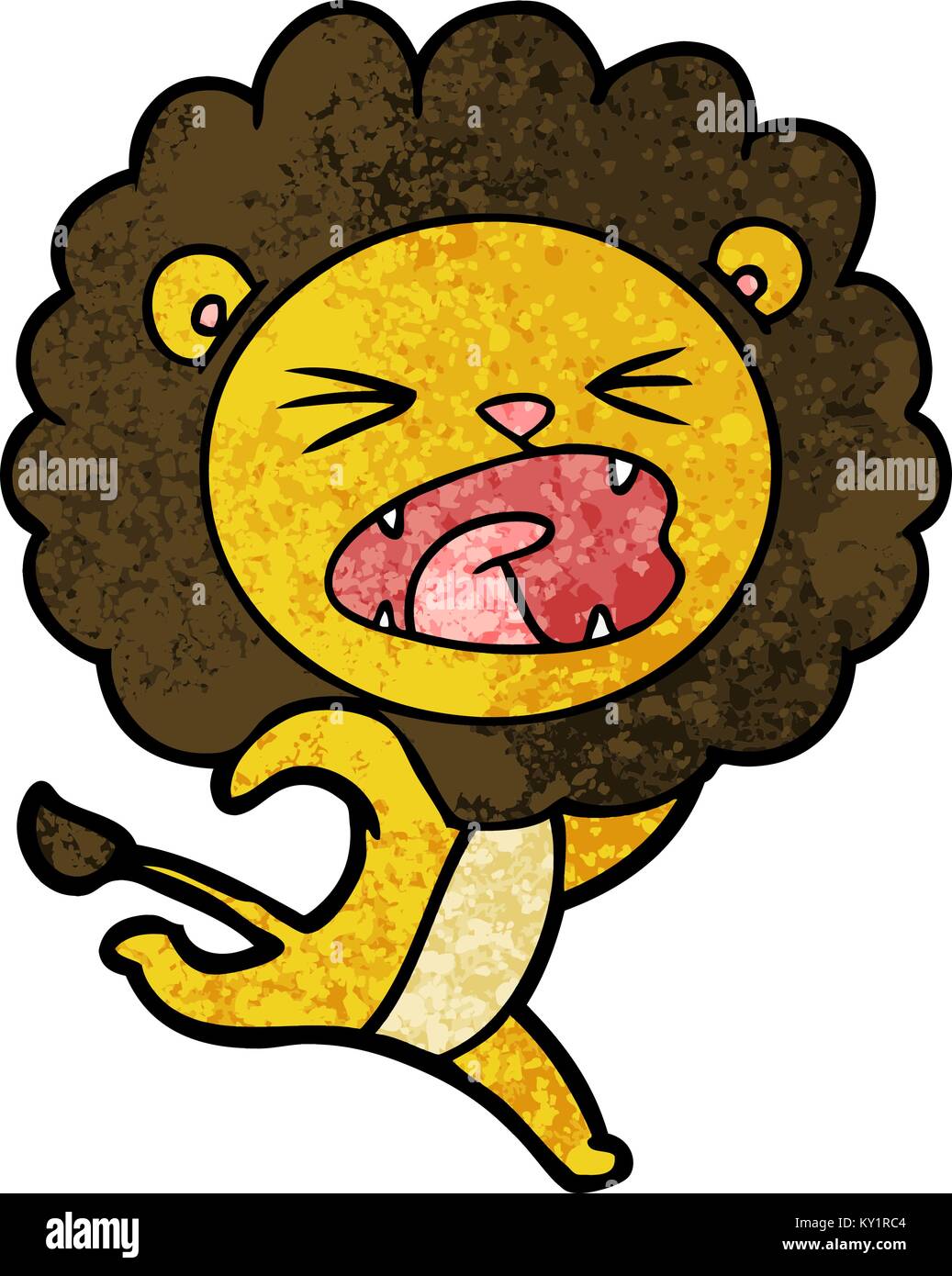 cartoon running lion Stock Vector Image & Art - Alamy