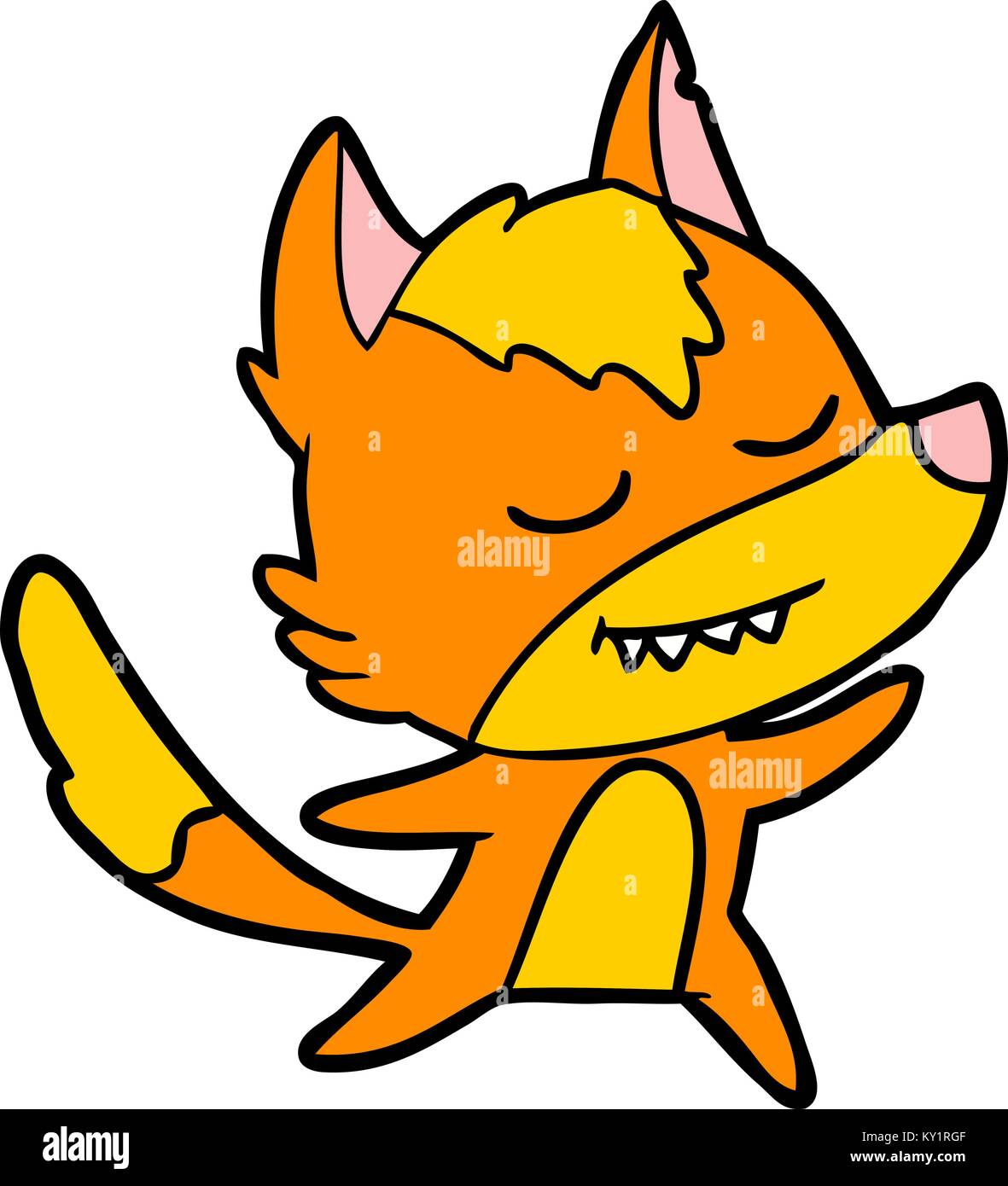 fox cartoon character Stock Vector Image & Art - Alamy