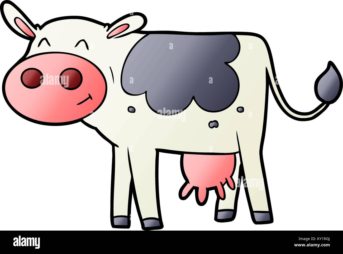 Cartoon Cow High Resolution Stock Photography and Images - Alamy