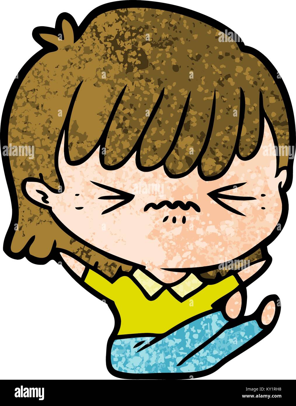 Woman falling over Stock Vector Images - Alamy