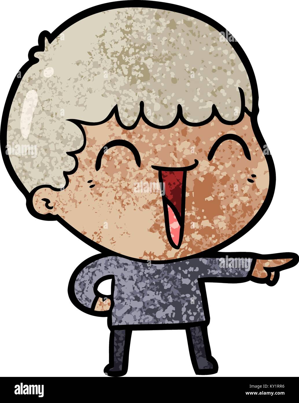 cartoon happy man Stock Vector Image & Art - Alamy
