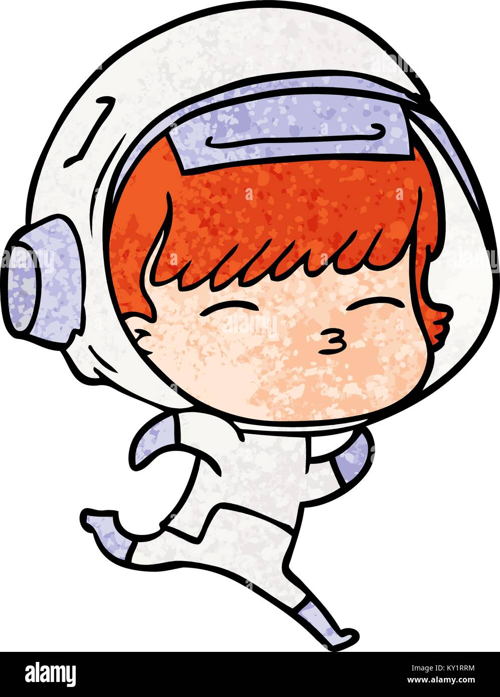 cartoon running astronaut Stock Vector Image & Art - Alamy