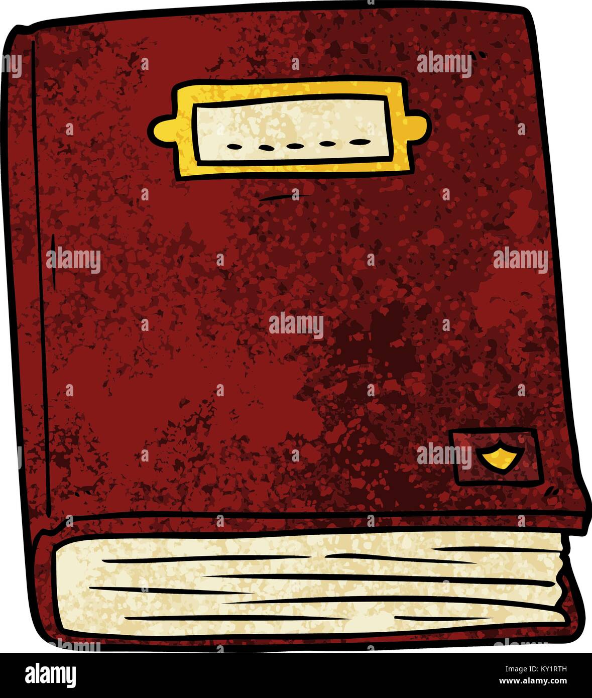 cartoon old book Stock Vector Image & Art - Alamy