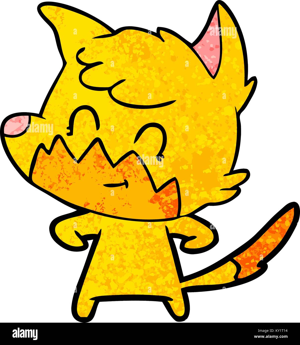 fox cartoon character Stock Vector Image & Art - Alamy