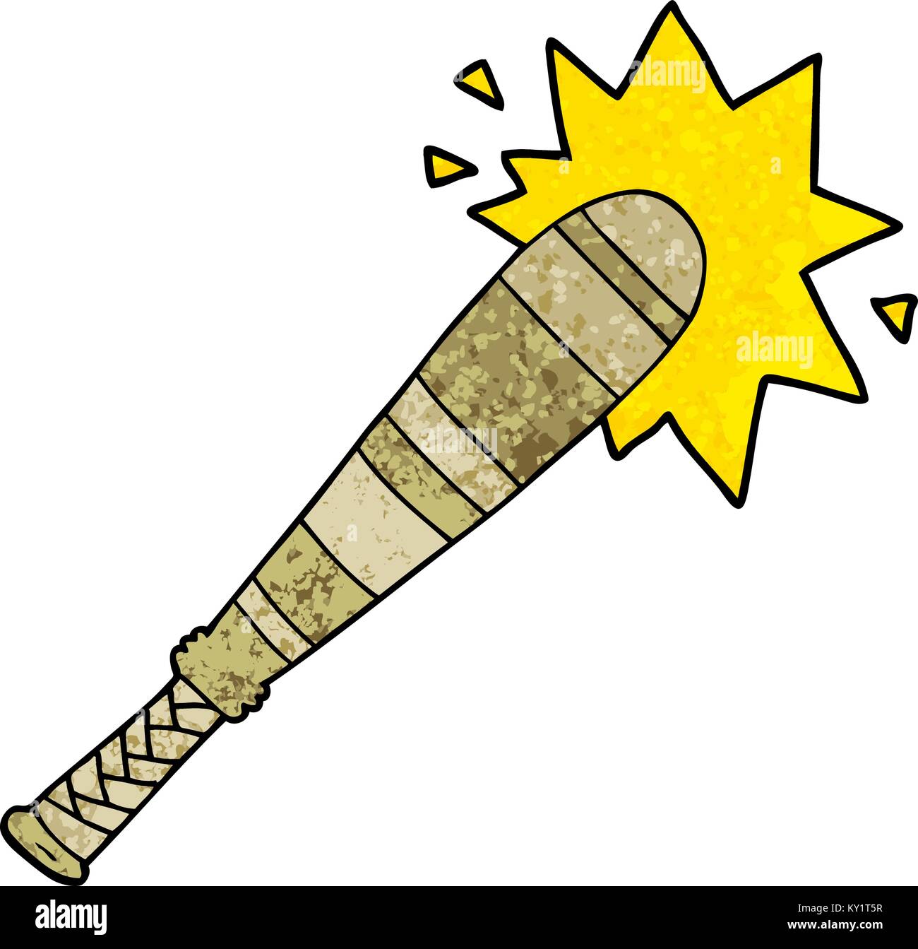 cartoon baseball bat hitting Stock Vector Image & Art - Alamy