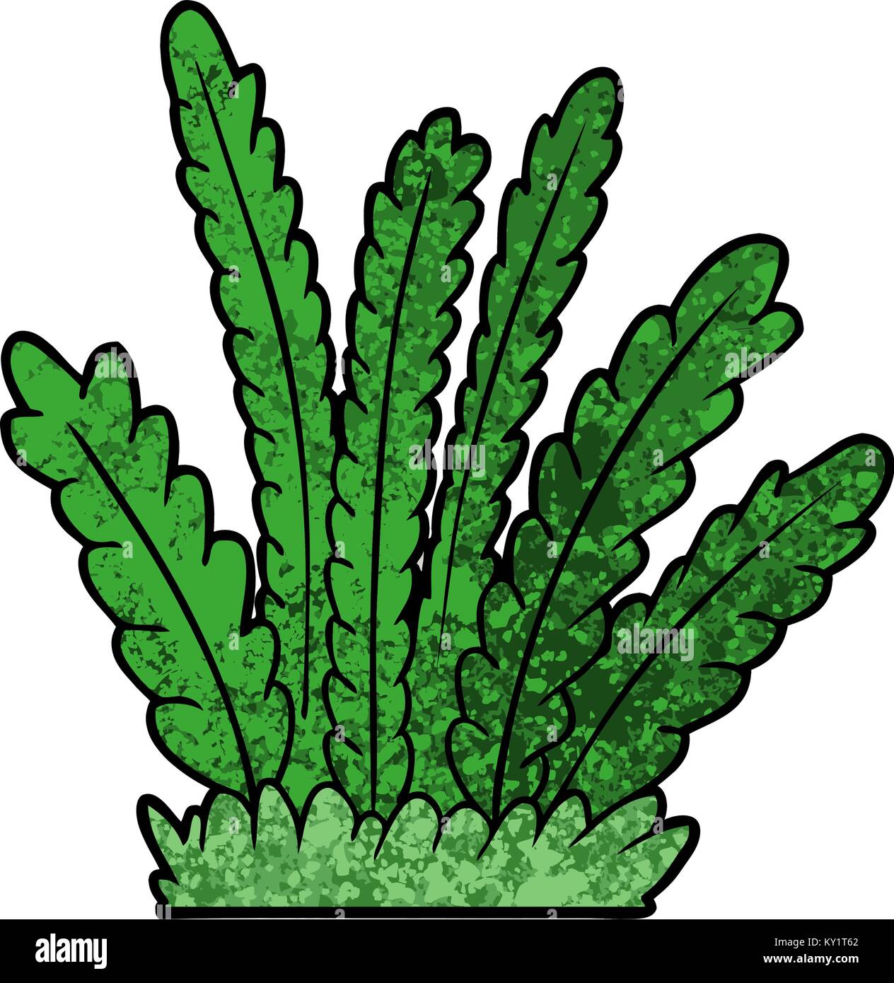 cartoon growing plants Stock Vector Image & Art - Alamy