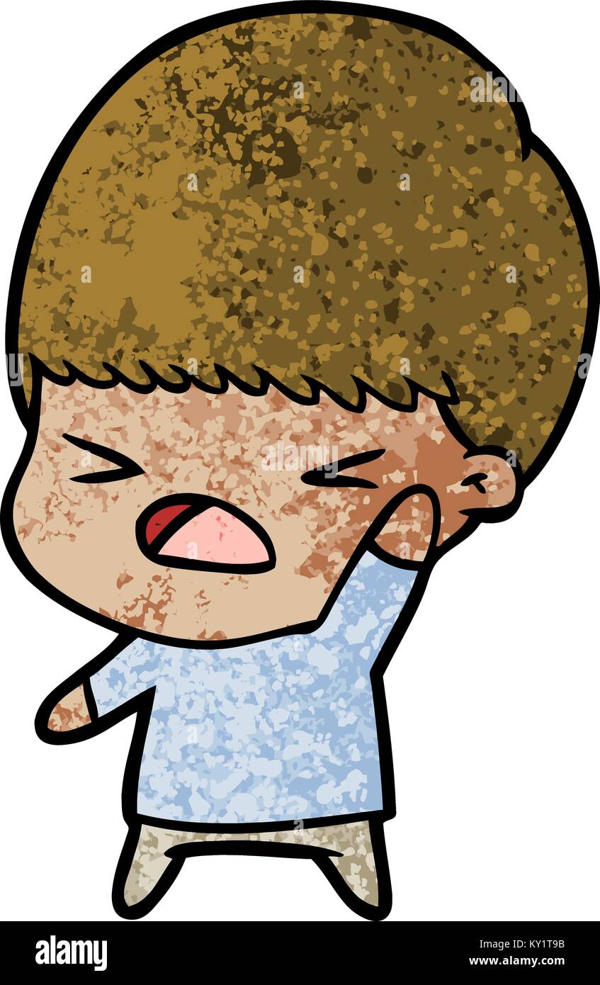 cartoon stressed man Stock Vector Image & Art - Alamy