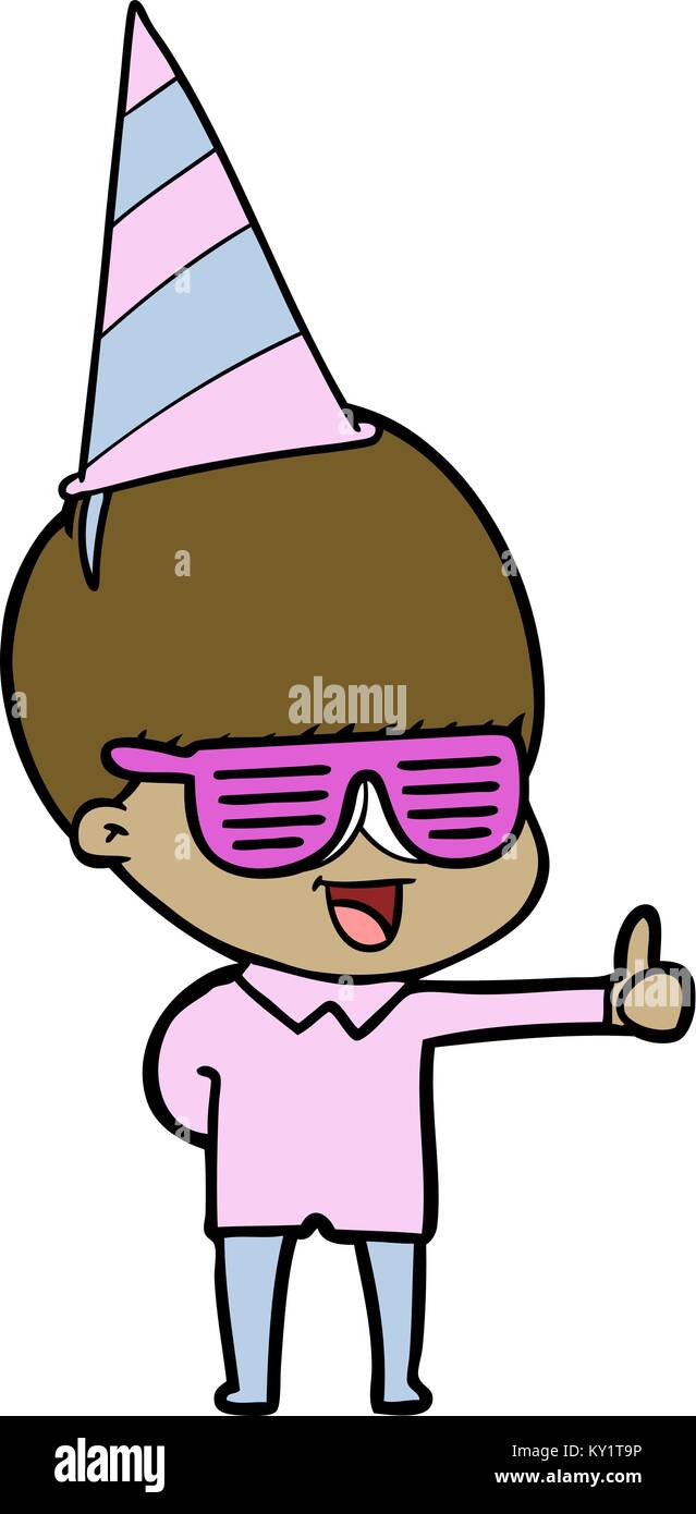 happy cartoon boy Stock Vector Image & Art - Alamy