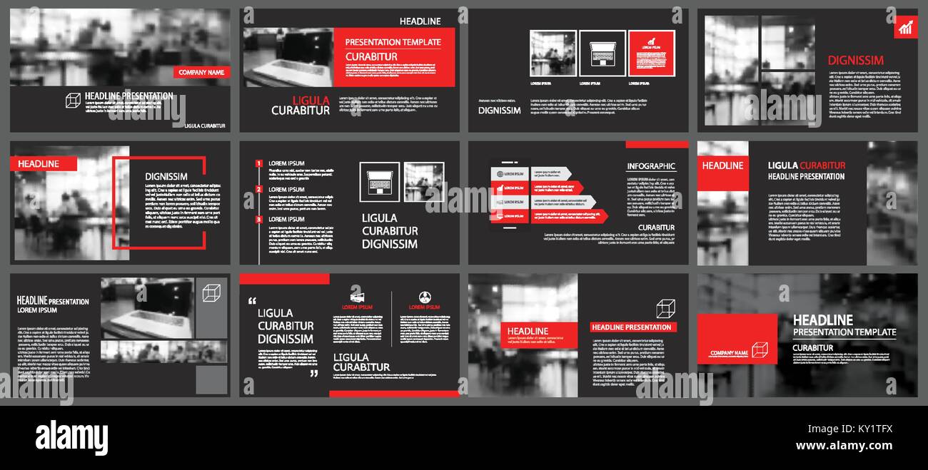 Powerpoint Backgrounds Black And Red