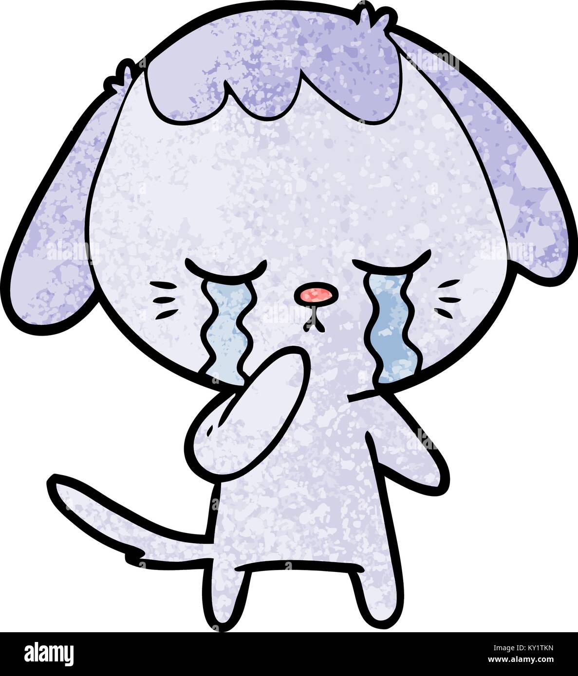 cartoon crying dog Stock Vector Image & Art - Alamy