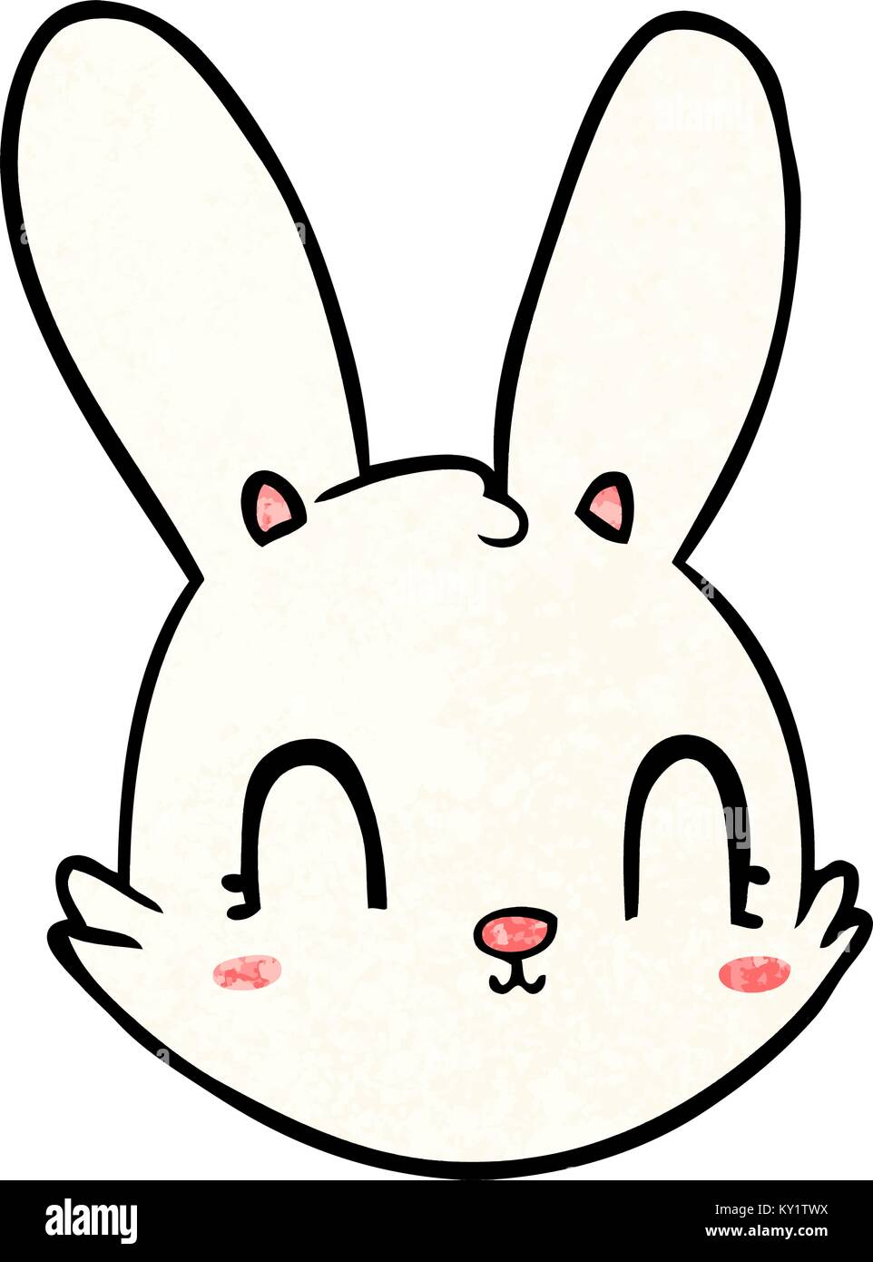 cartoon bunny face Stock Vector Image & Art - Alamy