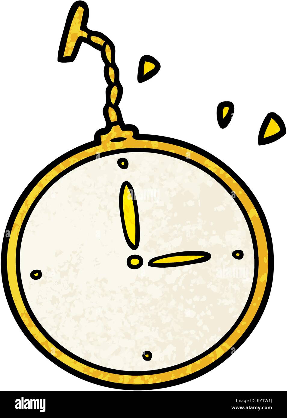 cartoon pocket watch Stock Vector Image & Art - Alamy