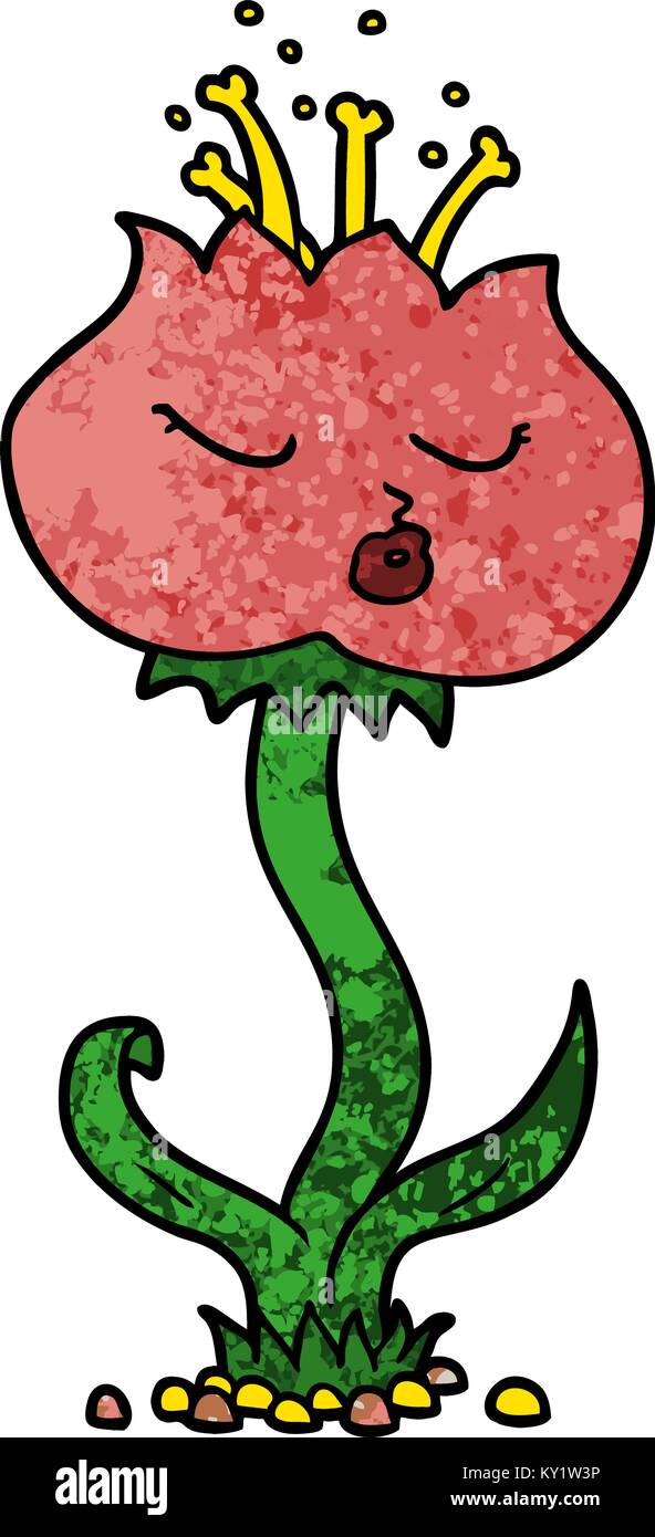 cute cartoon flower Stock Vector Image & Art - Alamy