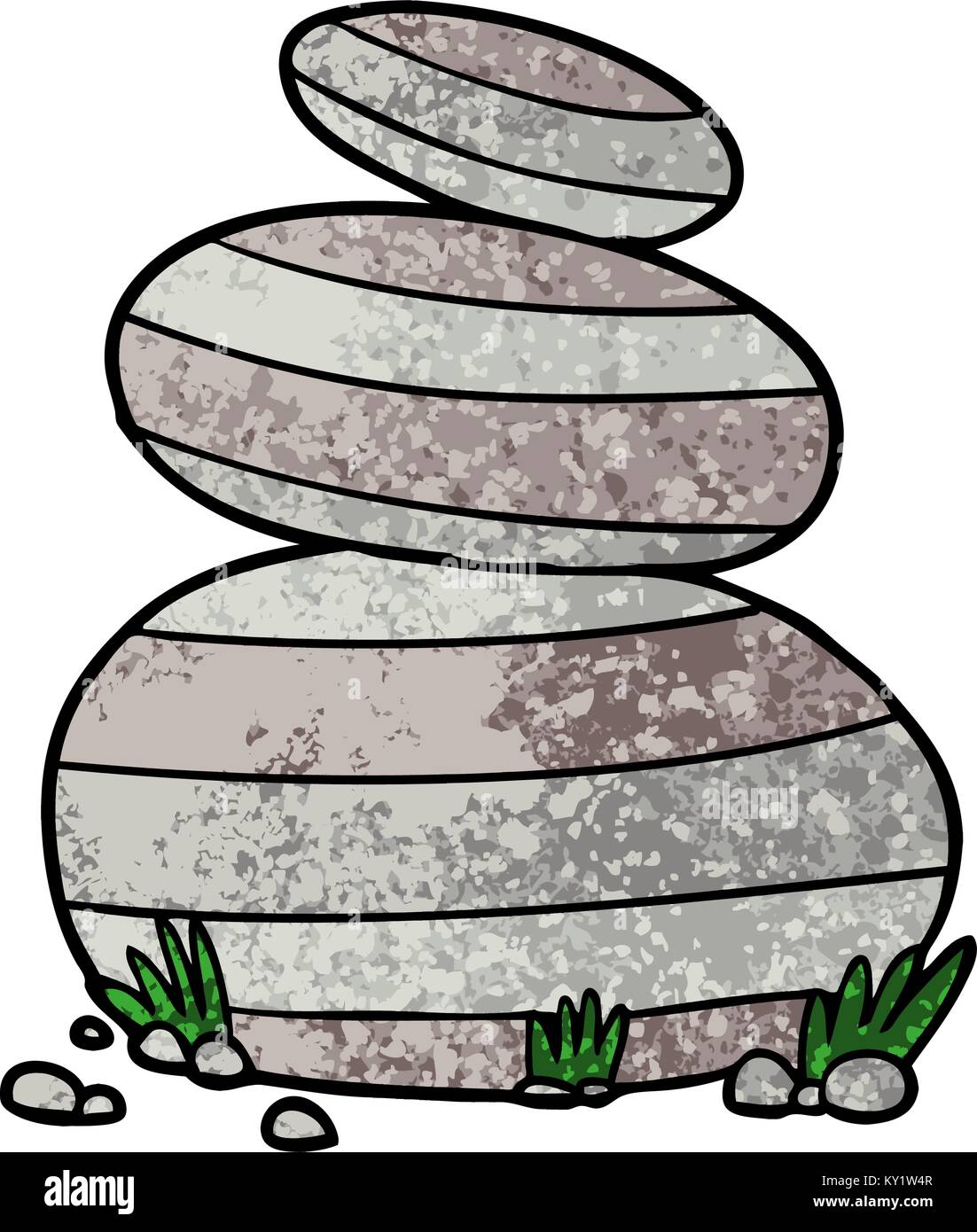 cartoon large stacked stones Stock Vector Image & Art - Alamy