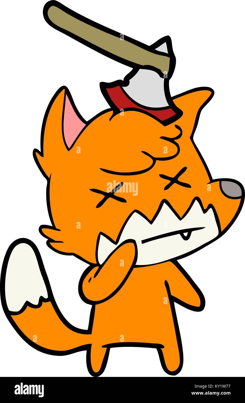 cartoon dead fox Stock Vector Image & Art - Alamy