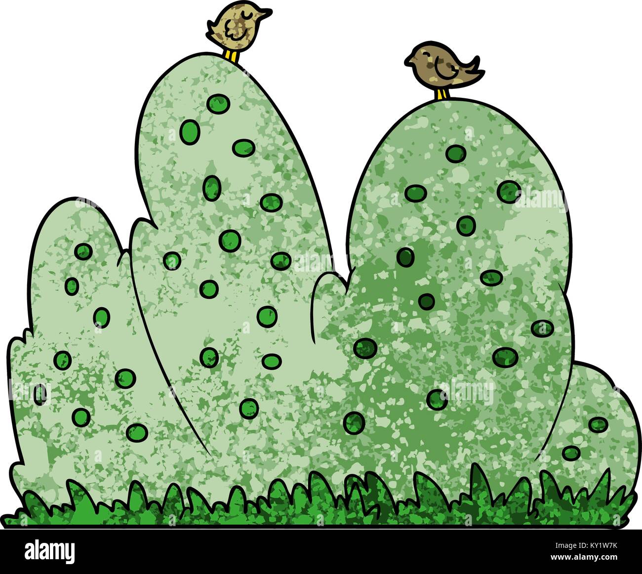 Hedgerow plants Stock Vector Images - Alamy