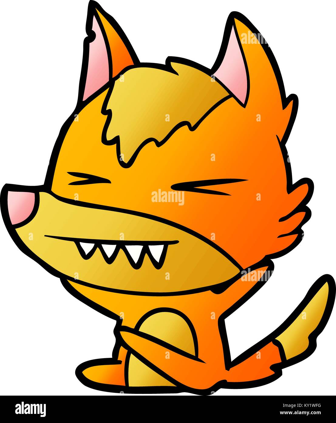 fox cartoon character Stock Vector Image & Art - Alamy